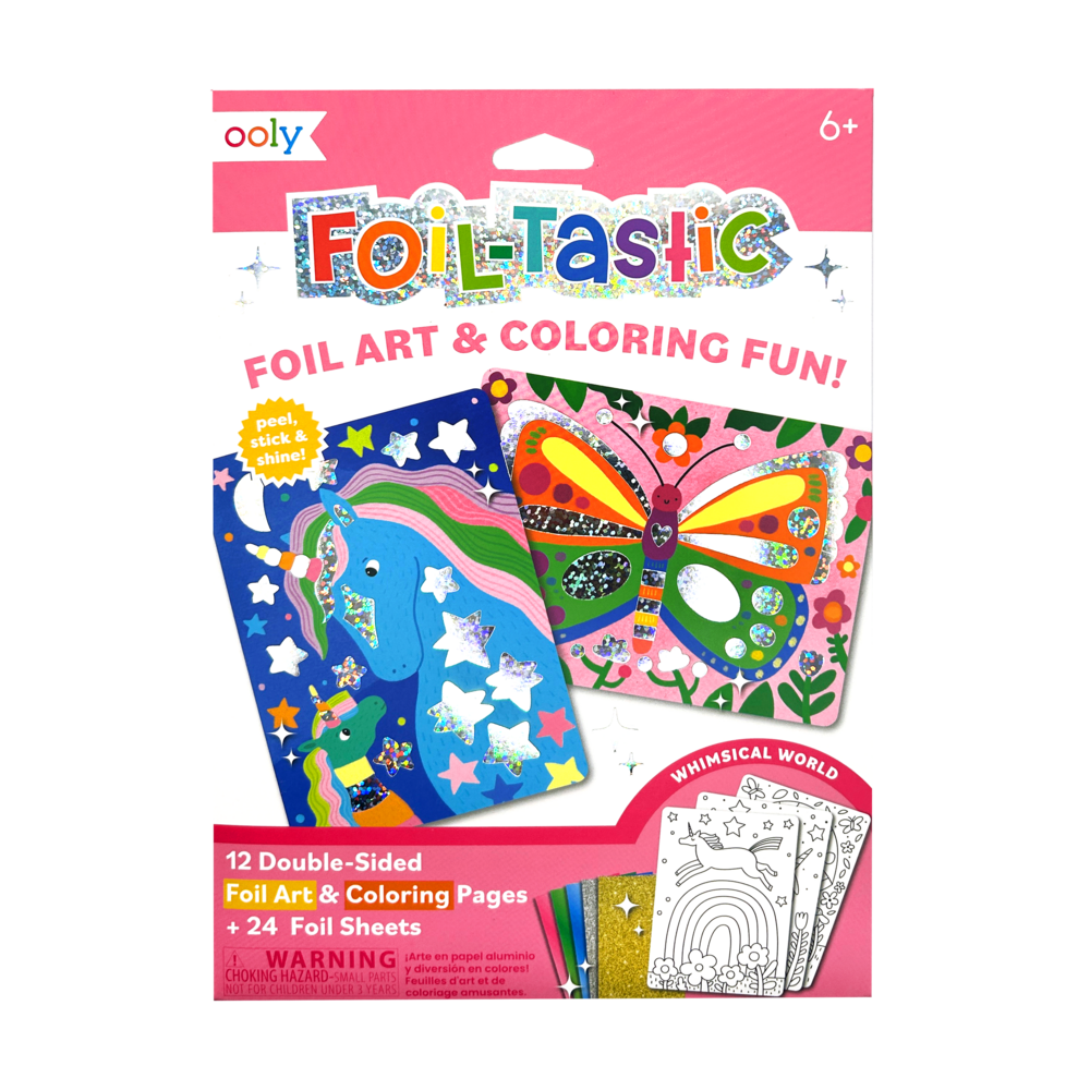 Foil-Tastic: Foil Art & Coloring Fun | CHOC Gift Shop
